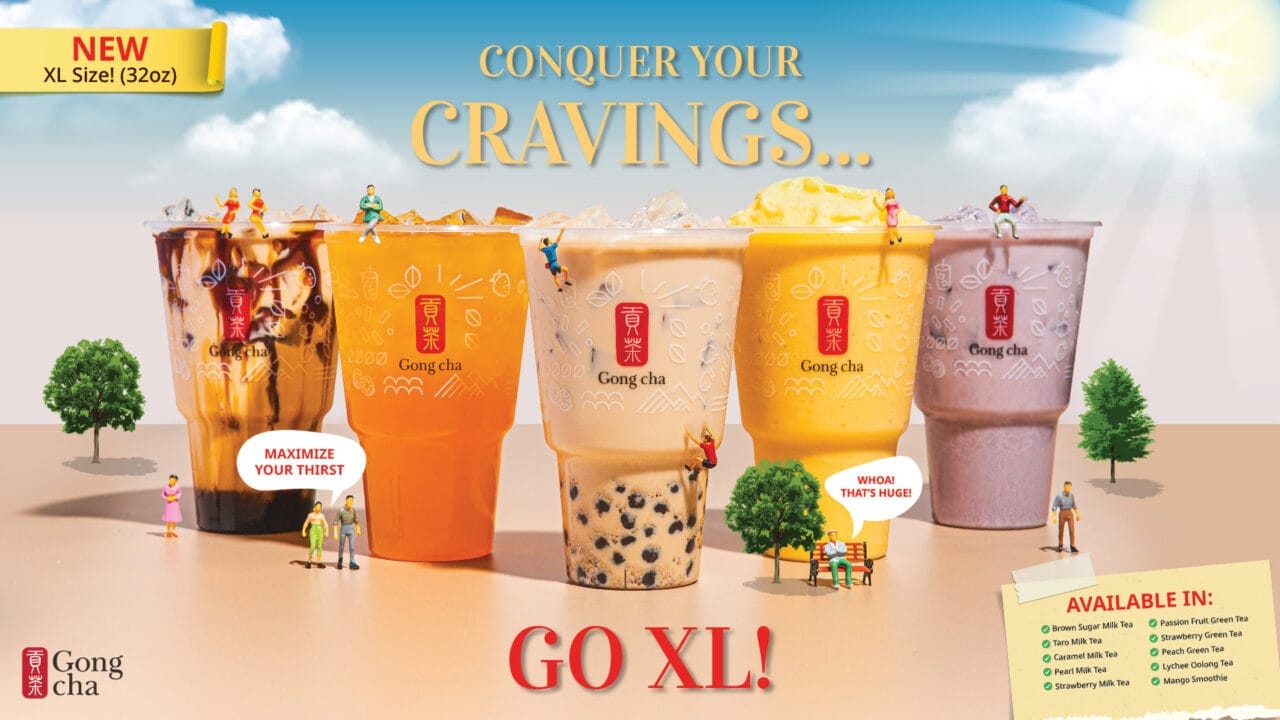 What's New | Our Bubble Tea Menu | Gong Cha